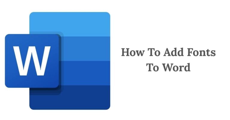 How To Add Fonts To Word | Fast, Safe Methods